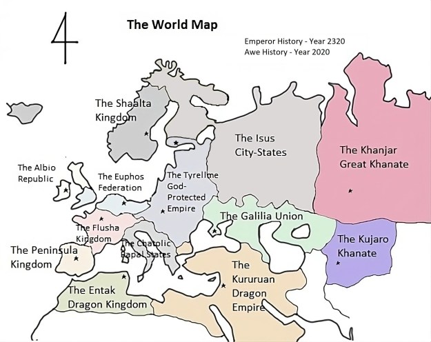 The Demon King Seems to Conquer the World – Map 5 – Western Continent ...